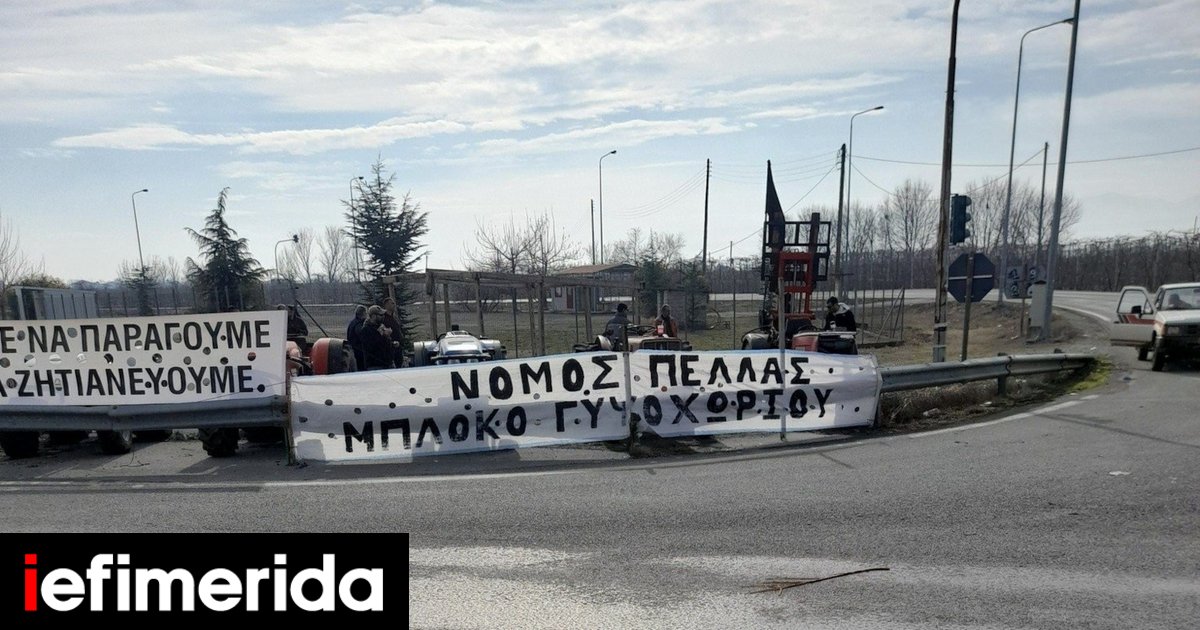 Βγήκαν τα τρακτέρ σε περιοχές του Κιλκίς και της Πέλλας - iefimerida.gr