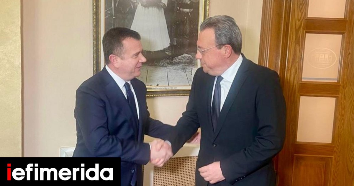 Ο Φάμελλος συναντήθηκε με τον υπ. Επικρατείας και την υφ. Εσωτερικών ...