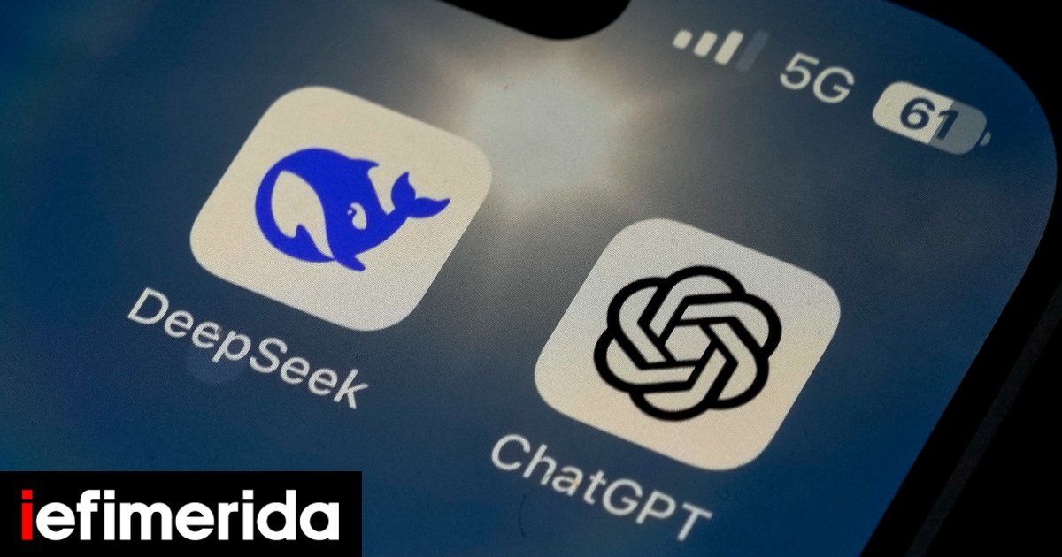 ChatGPT εναντίον DeepSeek: Ποια τεχνητή νοημοσύνη κερδίζει; Πώς απαντούν σε «δύσκολα» ερωτήματα ...