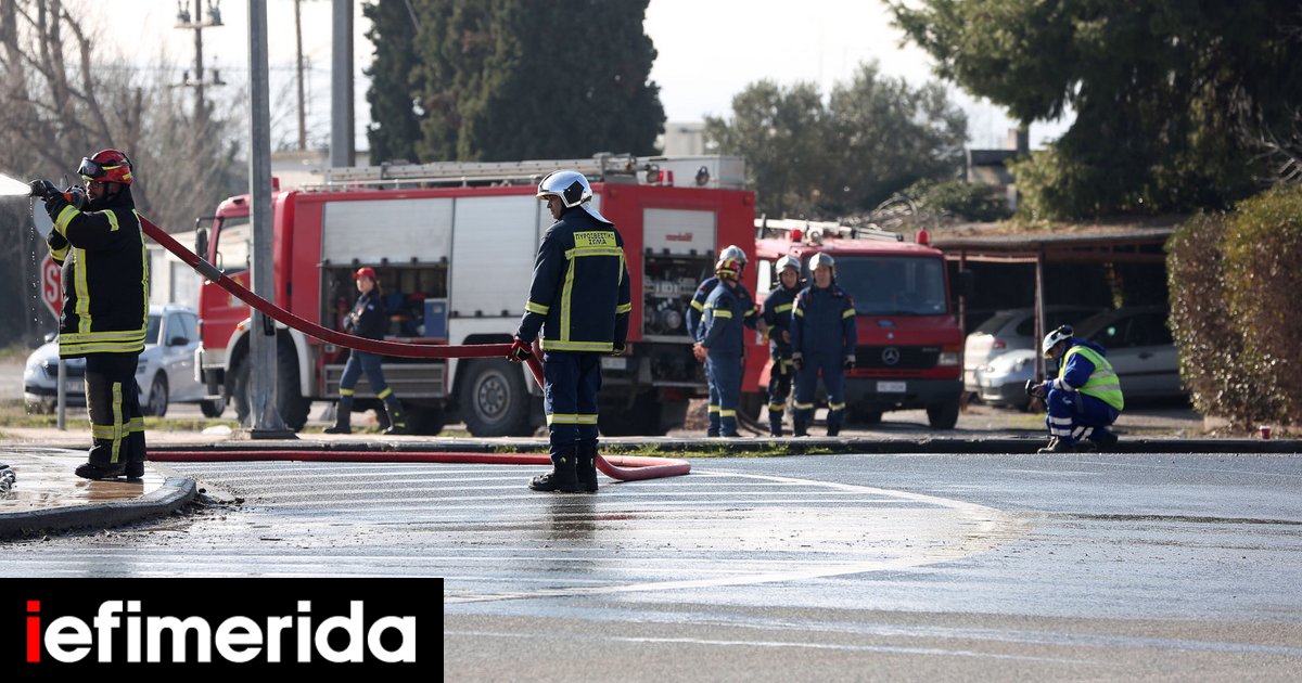Θεσσαλονίκη: Αποκαταστάθηκε η βλάβη σε αγωγό φυσικού αερίου που ...