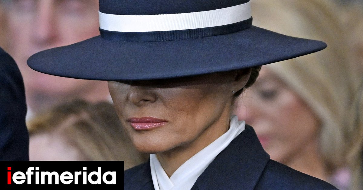 Η Μελάνια παραλίγο να μη φορέσει το iconic καπέλο που έγινε παγκόσμιο viral στην ορκωμοσία -Τι ...