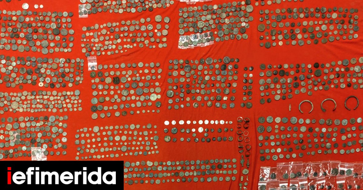 Χειροπέδες σε 34χρονο στη Θεσσαλονίκη -Έκρυβε χιλιάδες αρχαία νομίσματα ...