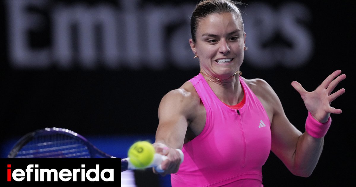 Australian Open: Πρόωρος αποκλεισμός και για τη Μαρία Σάκκαρη - iefimerida.gr