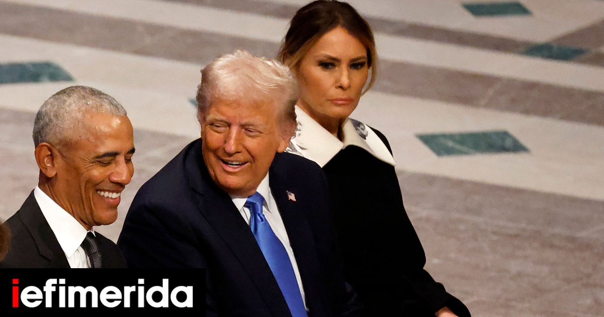 Ειδικός διάβασε τα χείλη: Τι συζητούσαν χθες Τραμπ και Ομπάμα στην ...
