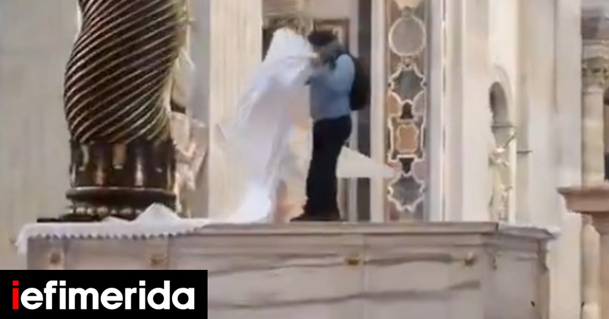 Ιταλία: Ρουμάνος πέταξε κηροπήγια και ανέβηκε στην Αγία Τράπεζα, μέσα ...