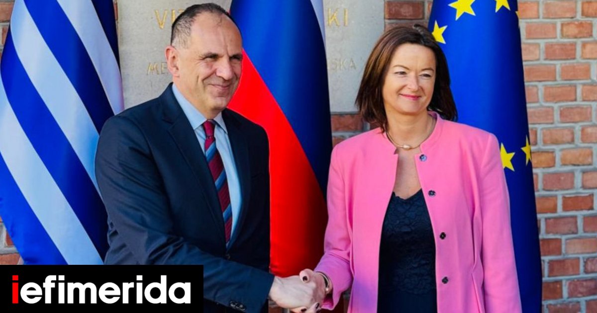 Γεραπετρίτης: Ελλάδα και Σλοβενία απηχούν τη φωνή της ΕΕ στο Συμβούλιο ...