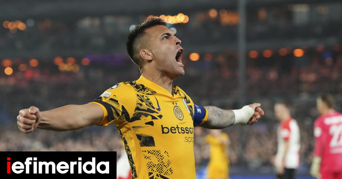 Φέγενορντ - Ιντερ 0-2: Μισή πρόκριση με «ιστορικό» Λαουτάρο Μαρτίνες ...