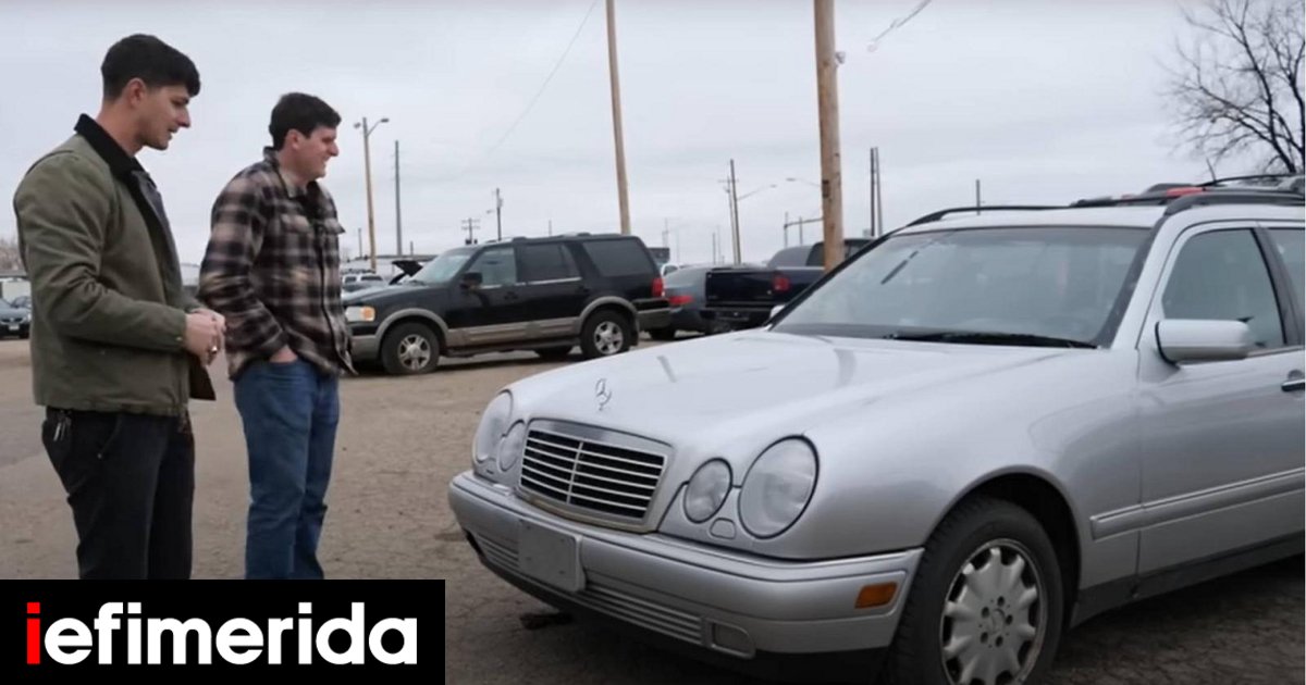 Mercedes με 900.000 χλμ. στο κοντέρ -Σε ποια κατάσταση βρέθηκε [βίντεο] - iefimerida.gr