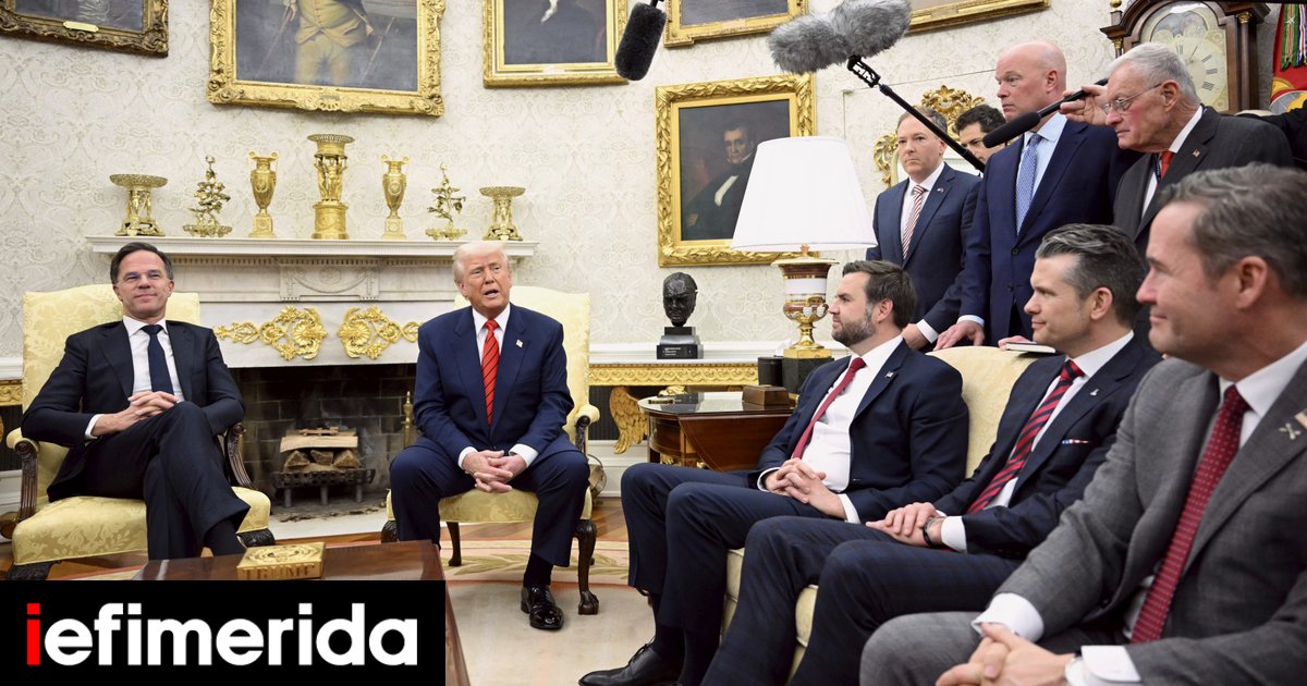 «Πανηγύρι της ματαιοδοξίας»: Ο Τραμπ «έλουσε» στον χρυσό το Οβάλ ...