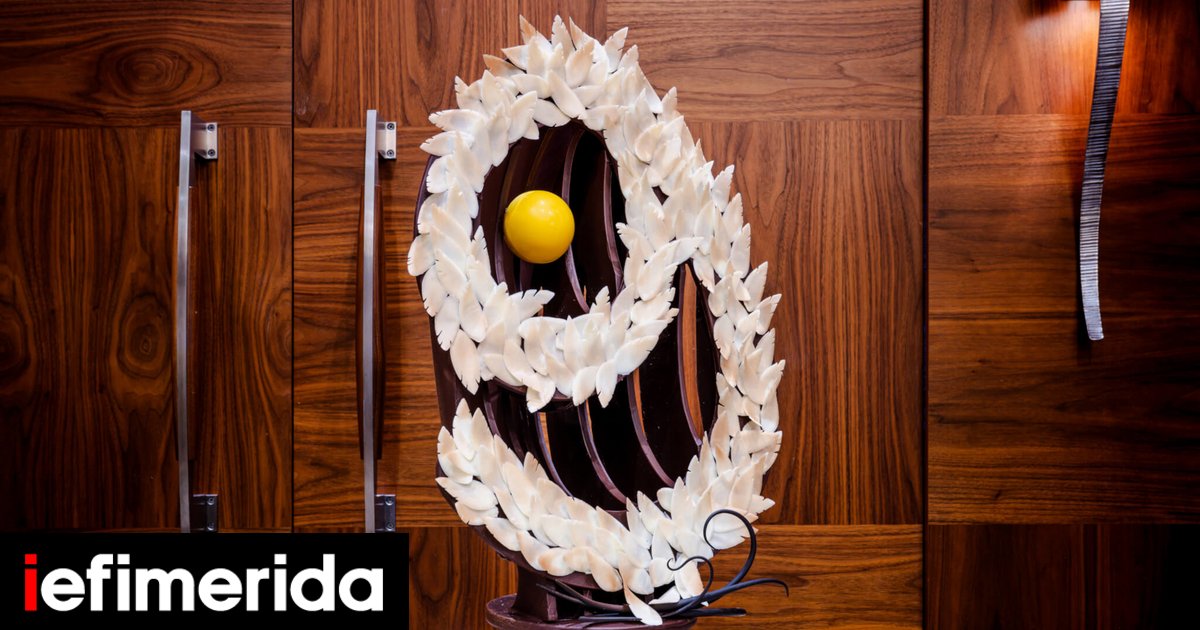 Σοκολατένια αβγά-κομψοτεχνήματα με έμπνευση Art Deco [βίντεο] - iefimerida.gr