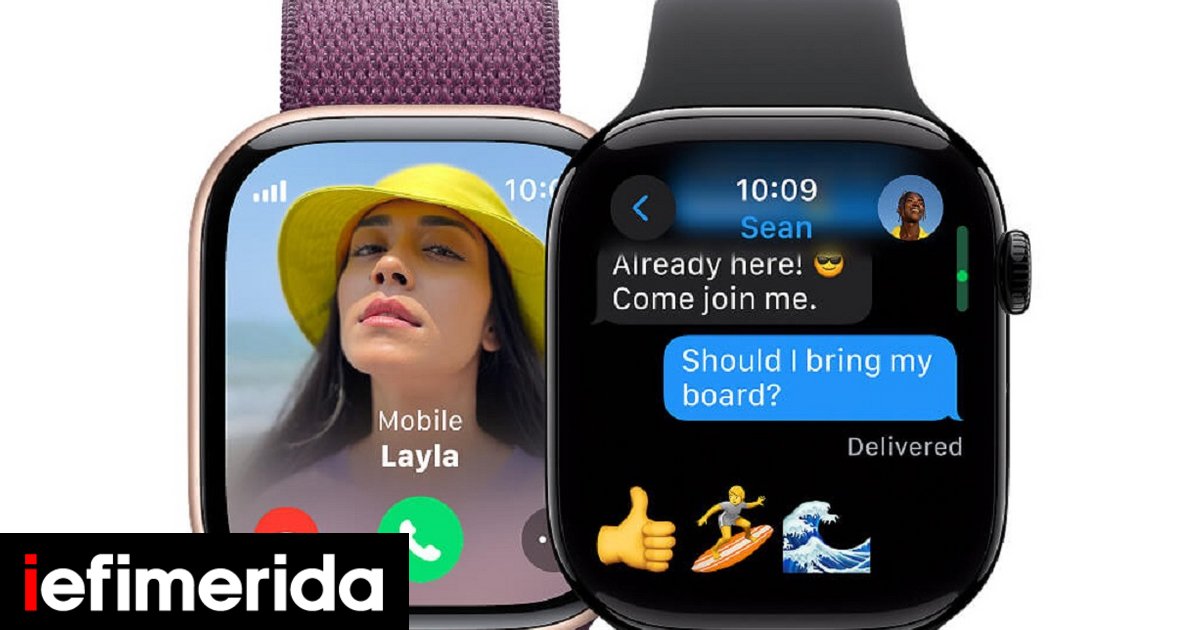 Η COSMOTE φέρνει στην Ελλάδα αποκλειστικά τη συνδεσιμότητα μέσω κινητής στο Apple Watch ...