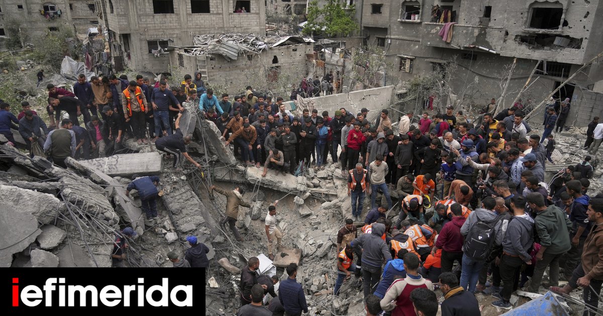 Αιματηρή επίθεση με 15 νεκρούς διασώστες στη Γάζα -Παραδοχή λαθών από τον ισραηλινό στρατό ...