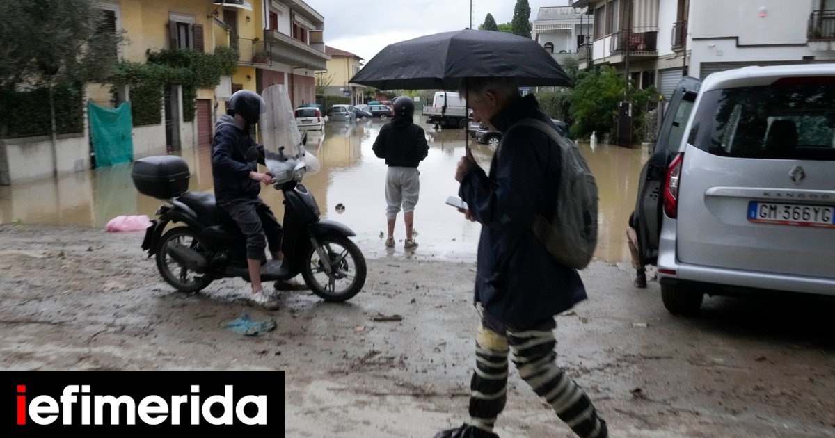Κακοκαιρία στην Ιταλία: Ένας νεκρός και ένας αγνοούμενος -Ανοιξε η ...