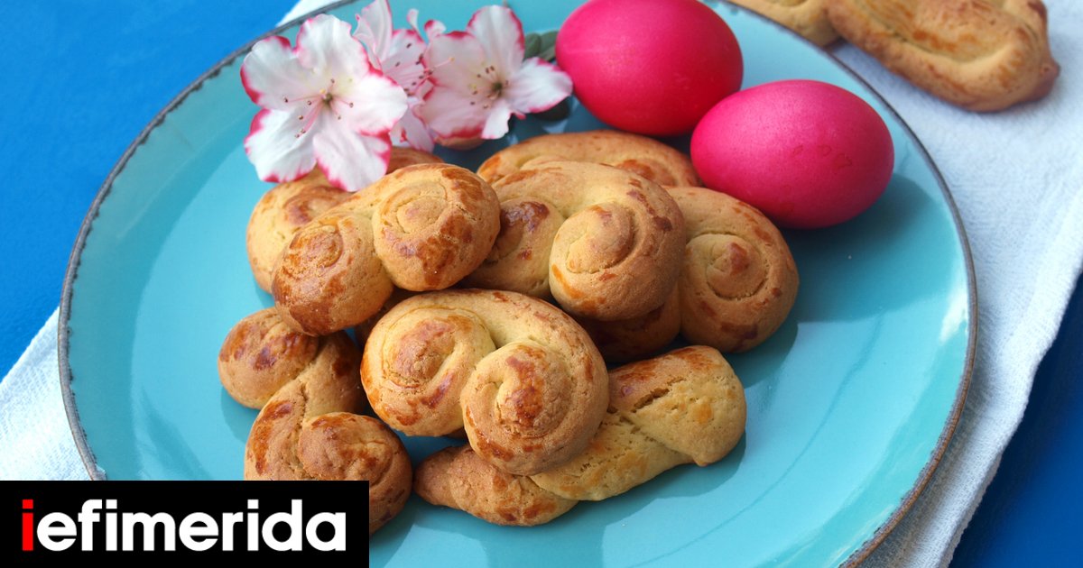 Άχαστη συνταγή για πασχαλινά κουλουράκια – Όλα τα μυστικά για να γίνουν ...