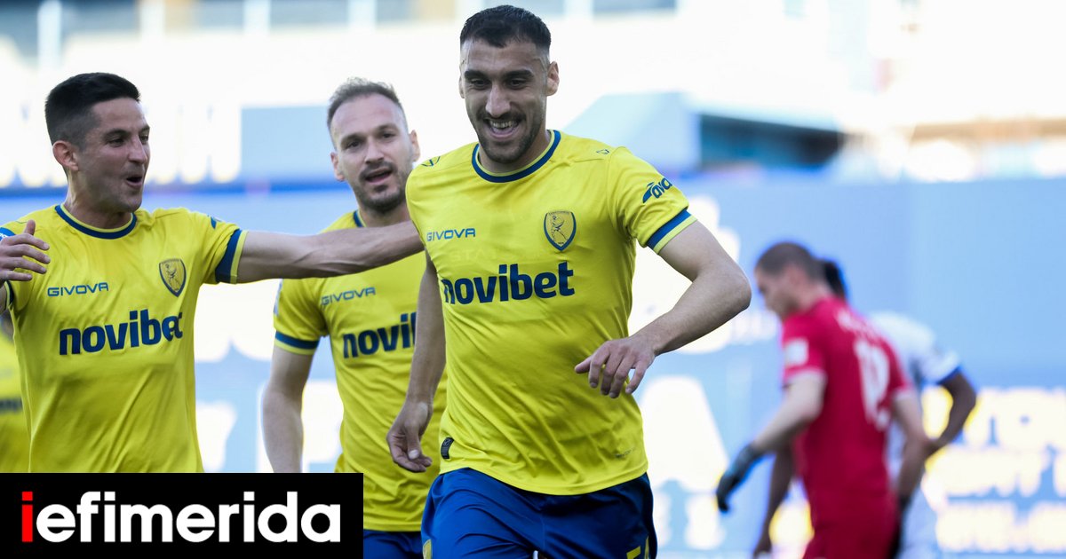 Παναιτωλικός-Λαμία 1-0: Λιάβας και Τσάβες έσπρωξαν την ομάδα της Φθιώτιδας στη Super League 2 ...