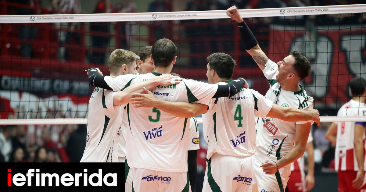 Volley League: Θρίαμβος για τον Παναθηναϊκό στου Ρέντη επί του ...