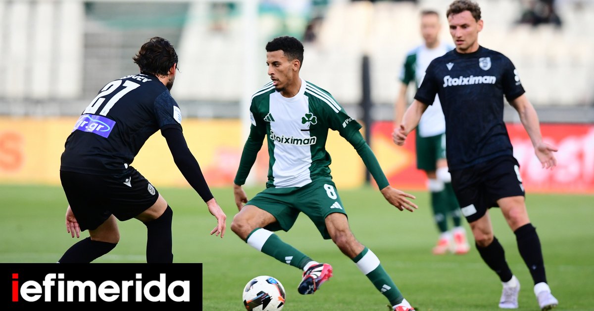Παναθηναϊκός-ΠΑΟΚ 3-1 (ΤΕΛΙΚΟ): «Πράσινο» πάρτι στο ΟΑΚΑ - iefimerida.gr