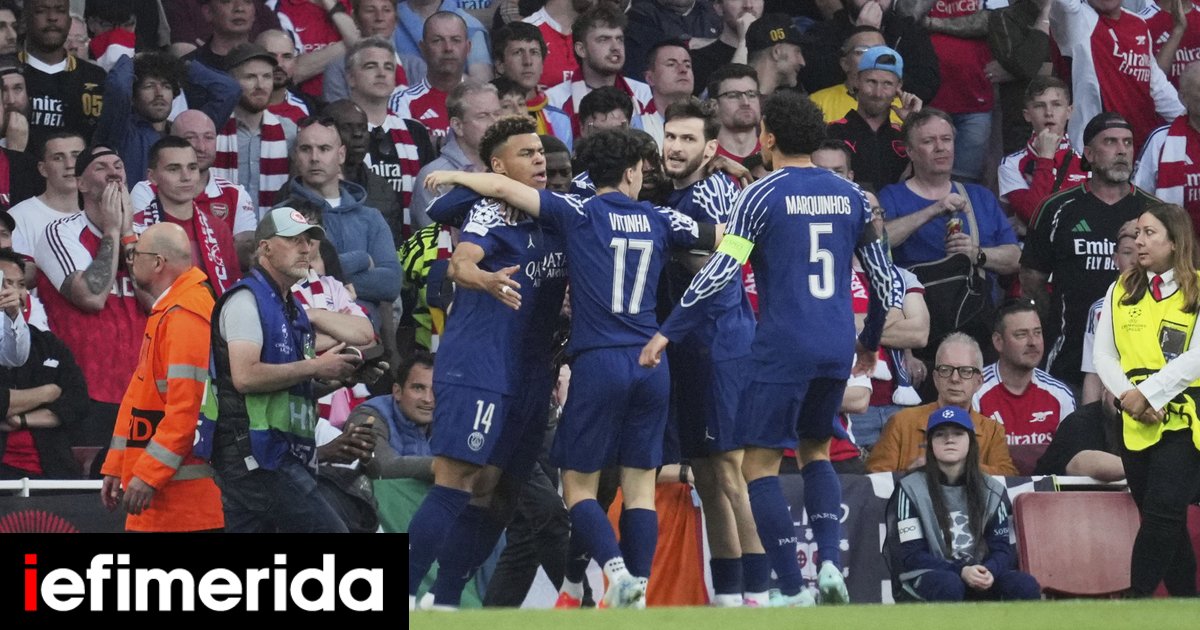 Άρσεναλ-Παρί Σεν Ζερμέν 0-1: Άλωσε το «Έμιρεϊτς» η Παρί με Ντεμπελέ και ...
