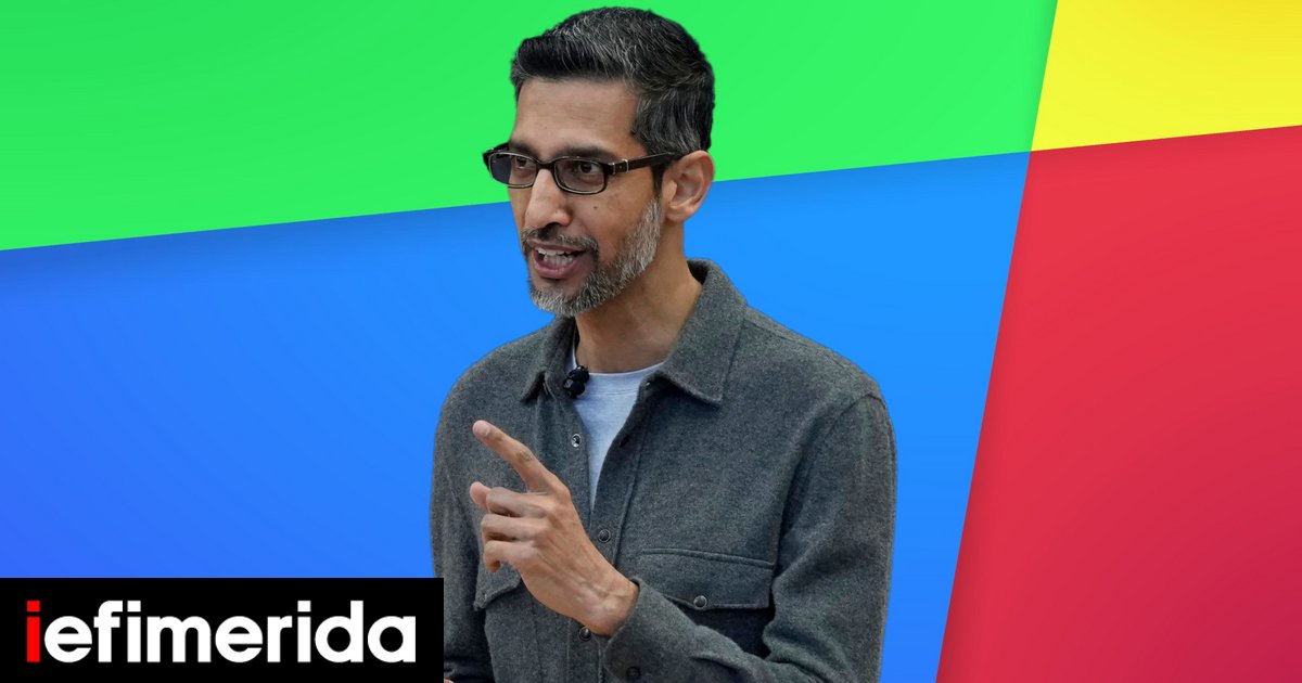 CEO Google: Αυτό είναι το μότο που με βοηθά να αντιμετωπίζω την πίεση ...