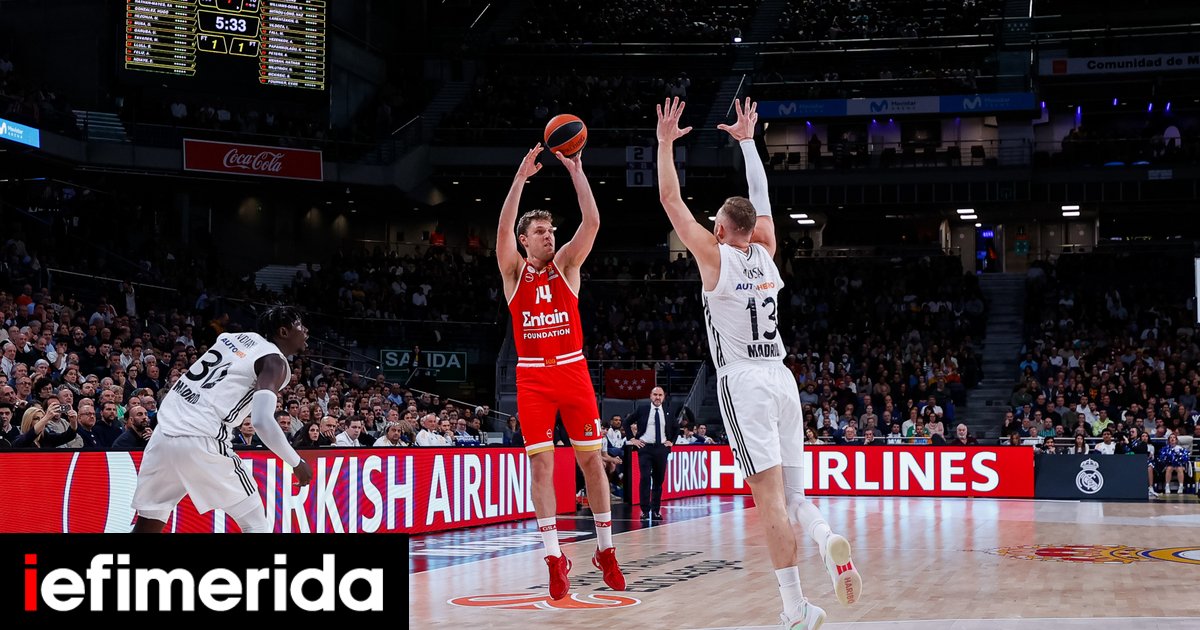 Ολυμπιακός-Ρεάλ Μαδρίτης 83-72: Live το πρώτο παιχνίδι των playoffs στην Euroleague - iefimerida.gr