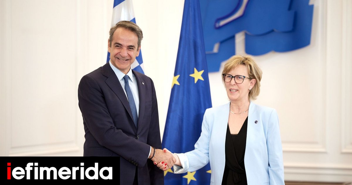 Μητσοτάκης σε επίτροπο Χρηματοοικονομικών Υπηρεσιών της ΕΕ: Η Ελλάδα ...