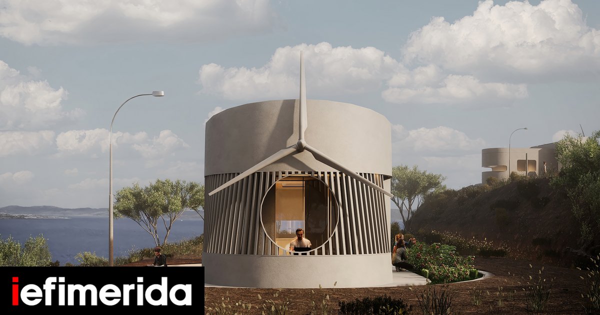 Η ελληνική μικροκατοικία 25 τ.μ. που περιστρέφεται με ΑΙ για να ...