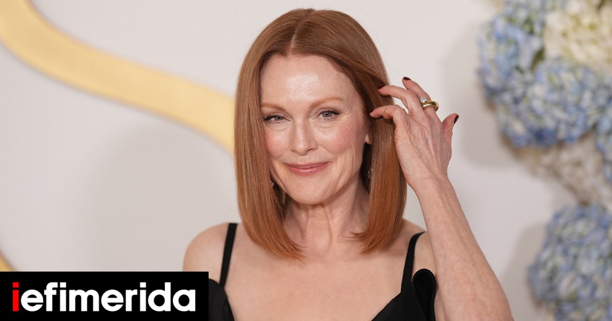 Η Τζούλιαν Μουρ έκανε το τέλειο καρέ για γυναίκες άνω των 50 -Κομψό, κάνει τα μαλλιά να ...