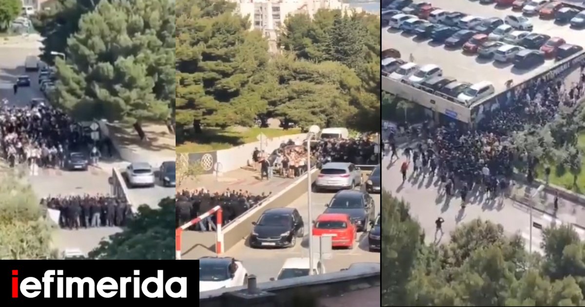 Κροατία: Άγρια επεισόδια πριν το ποδοσφαιρικό ντέρμπι Χάιντουκ-Ντιναμό -Περισσότερες από 160 ...