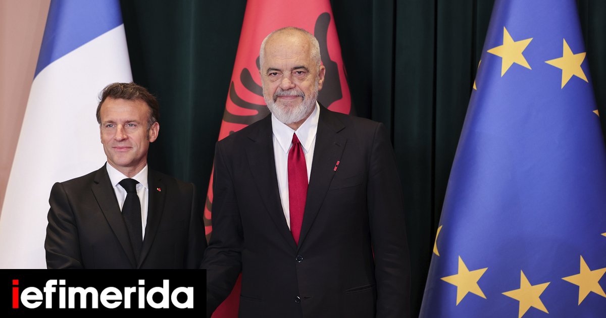 Μακρόν από Τίρανα: Δηλώνει σίγουρος ότι ο Τραμπ θα αντιδράσει στον ...