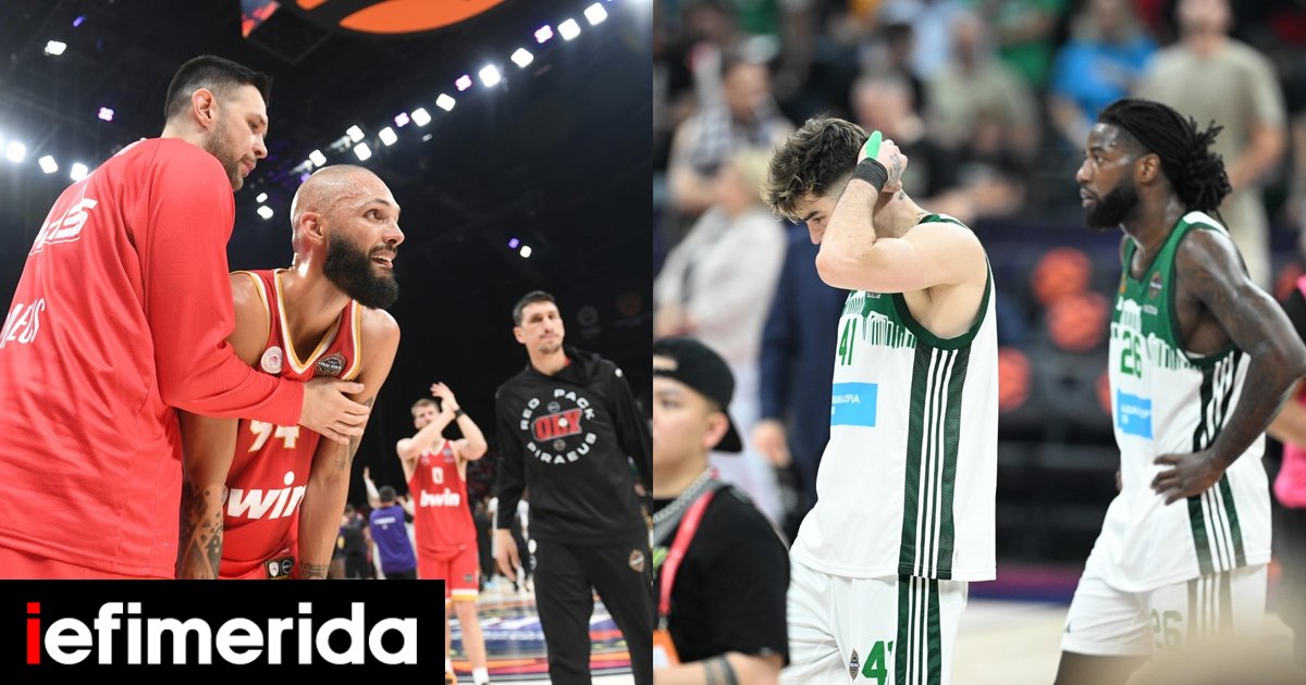 Greek Basketball Giants Ousted from EuroLeague Final Four - iefimerida.gr