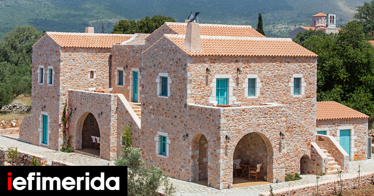 Ένας πύργος στη Μάνη αποτελεί πηγή έμπνευσης για τη δημιουργία ενός ...