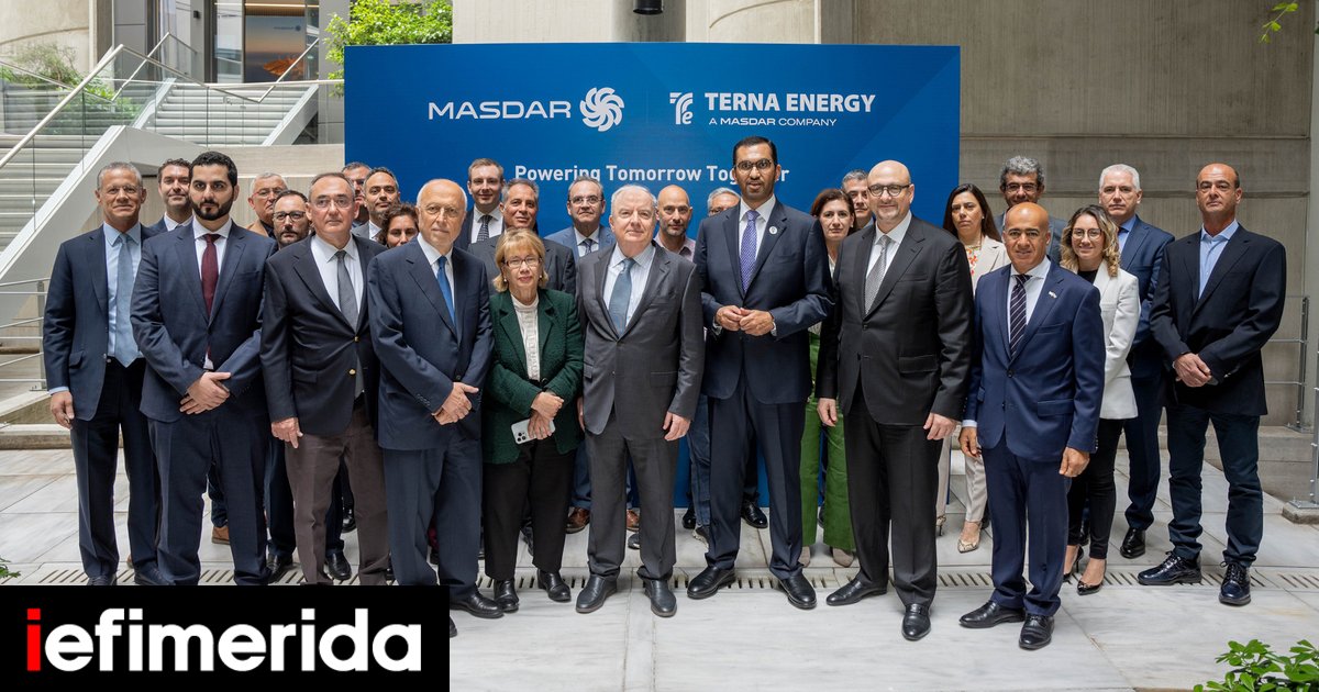 Η Masdar oδηγεί σε νέα εποχή ανάπτυξης την TEΡΝΑ ΕΝΕΡΓΕΙΑΚΗ - iefimerida.gr