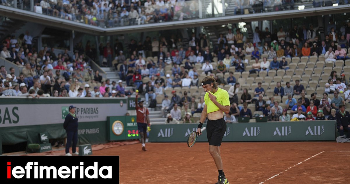 Θύμα έκπληξης ο Τσιτσιπάς στο Roland Garros -Έχασε από το Νο167 του ...