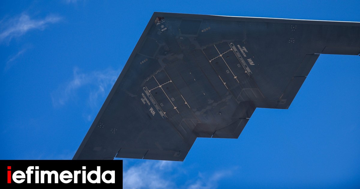 Reuters: Αμερικανικά βομβαρδιστικά B-2 κατευθύνονται προς τη νήσο ...