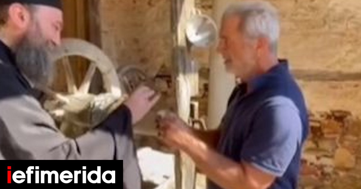 Ο Μελ Γκίμπσον πίνει αγιασμό στο Άγιον Όρος -Ημέρες περισυλλογής και ...