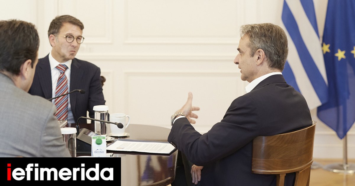 Συνάντηση Μητσοτάκη με τον εκτελεστικό αντιπρόεδρο και στελέχη της Microsoft στο Μαξίμου -Τι ...