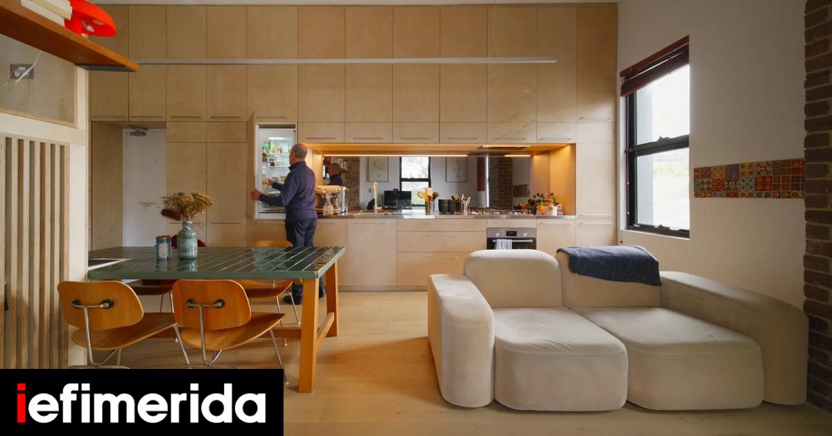 Πώς ένας αρχιτέκτονας μετέτρεψε 50 τ.μ. σε ένα φωτεινό και λειτουργικό σπίτι για τον γιο του ...