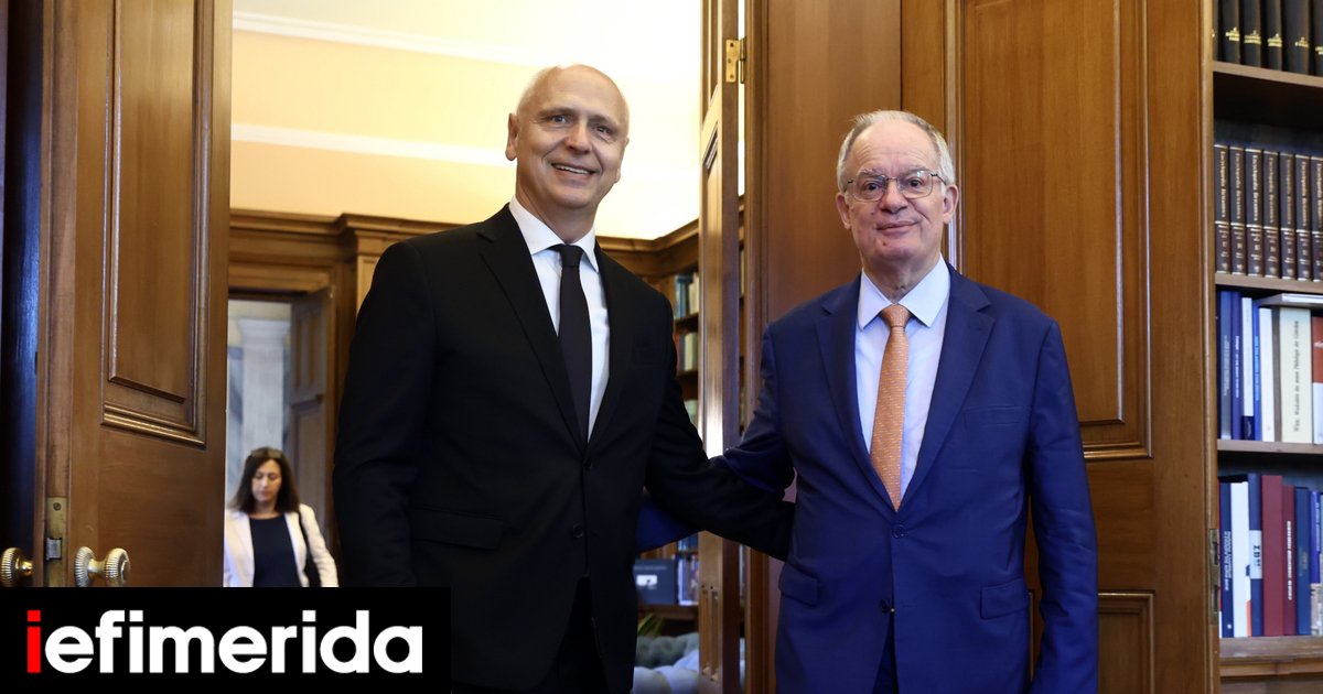 Συνάντηση του ΠτΔ Κ. Τασούλα με τον γ.γ. του Περιφερειακού Συμβουλίου Συνεργασίας Ά ...