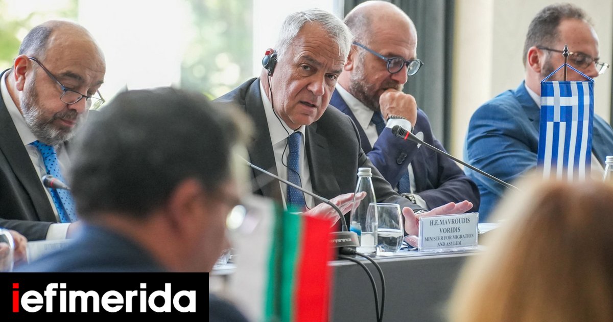 Migration Min Voridis: Border control belongs to the states again ...