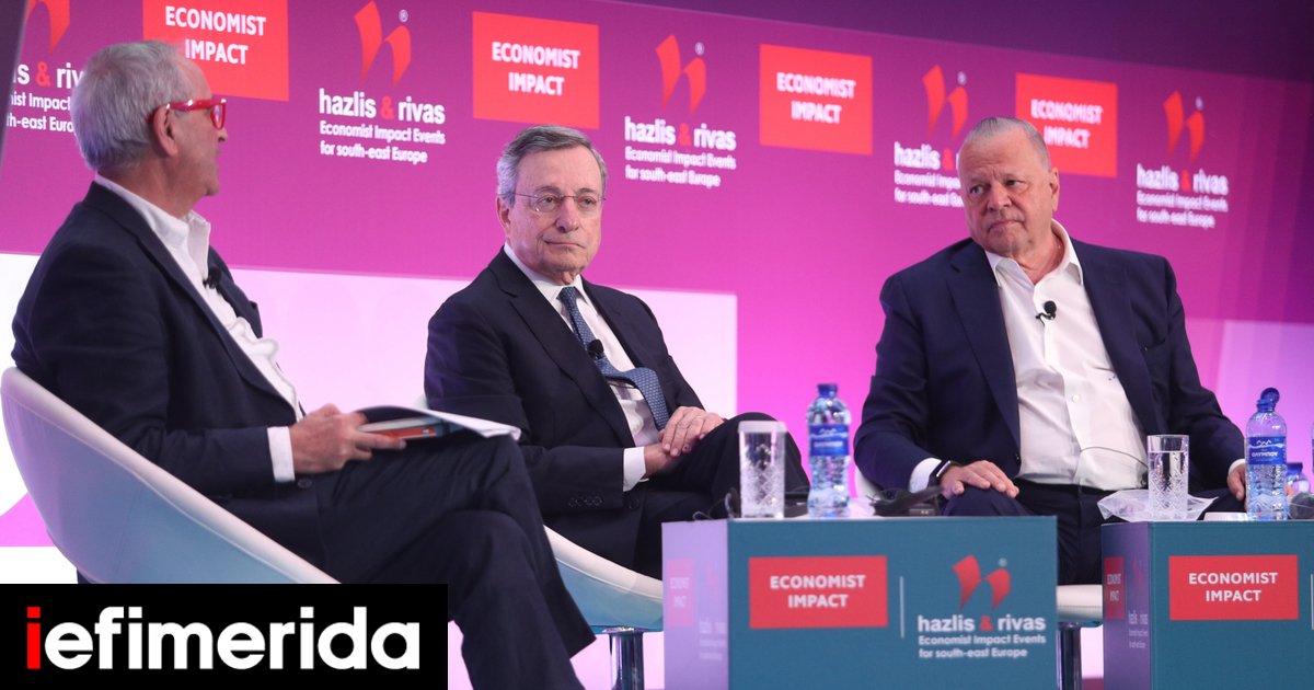Συζήτηση Ντράγκι-Μυτιληναίου στο Economist: Συγχαρητήρια στον ελληνικό ...