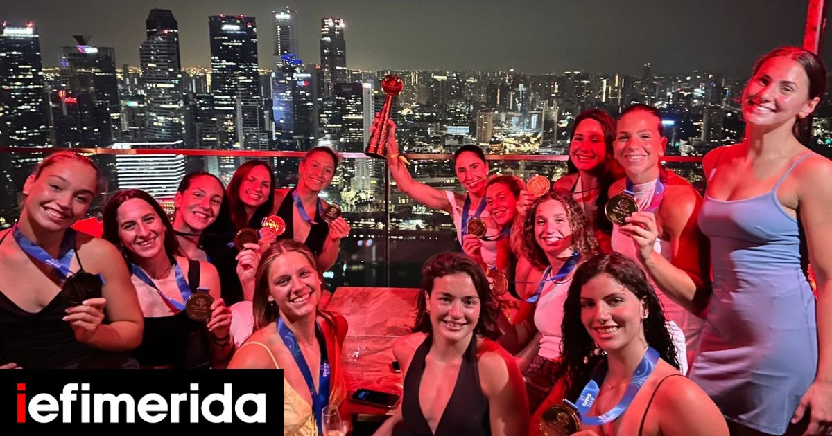 Το ξενοδοχείο όπου πάρταραν οι Ελληνίδες παγκόσμιες πρωταθλήτριες μετά το χρυσό στο πόλο ...