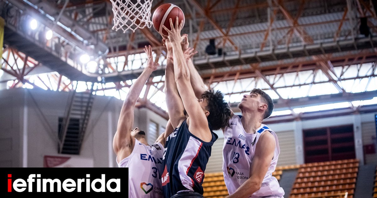 Eurobasket U20: «Πικρός» αποκλεισμός από την τετράδα για την Εθνική Νέων Ανδρών -Ηττήθηκε από τη ...