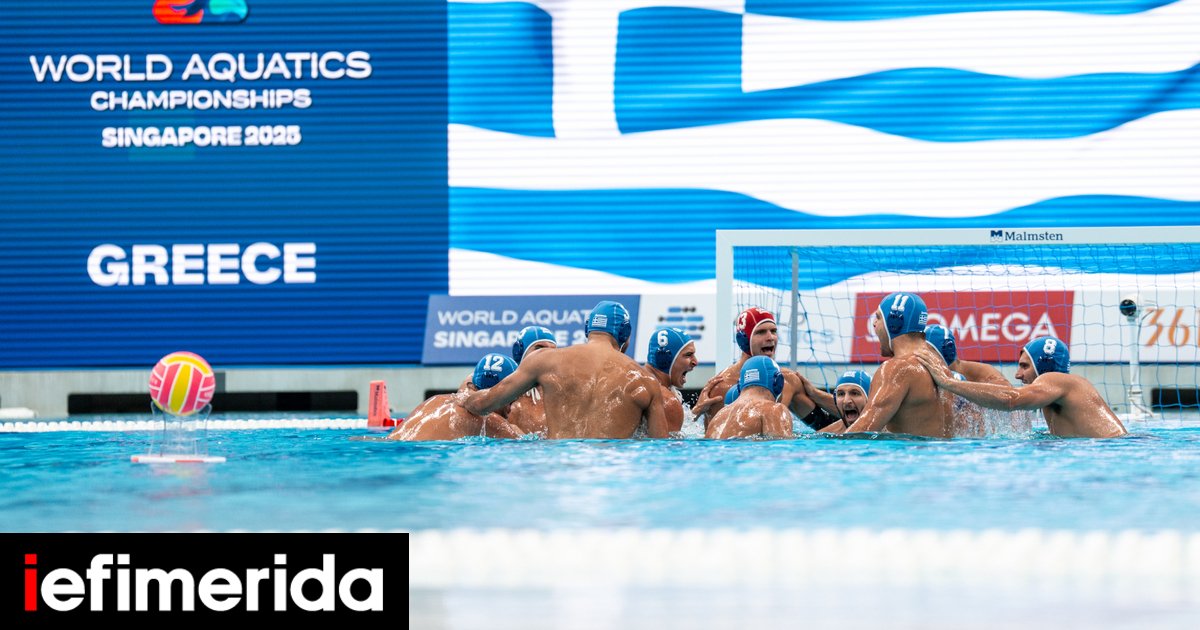Θρίαμβος της Εθνικής πόλο ανδρών επί της Ιταλίας (17-11) -Πανηγυρικά ...