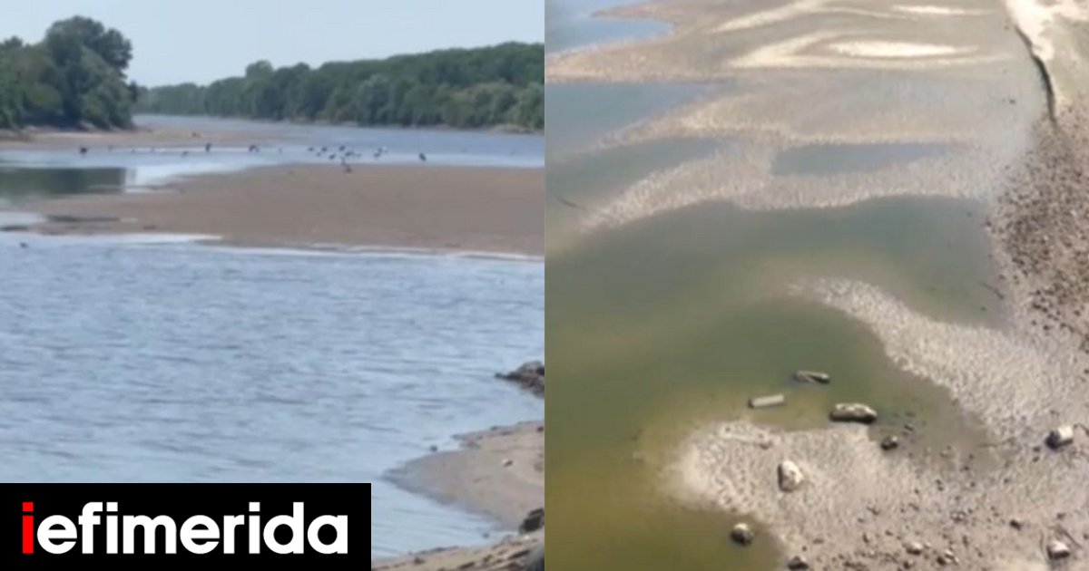 «Στεγνώνει» ο Έβρος -Πολύ χαμηλή η στάθμη του νερού, «μάχη» για λίγα ...