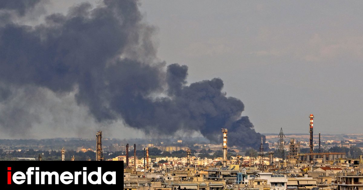 Θεσσαλονίκη: Φωτιά σε εταιρεία ανακύκλωσης στη Σίνδο -Μήνυμα 112 για ...