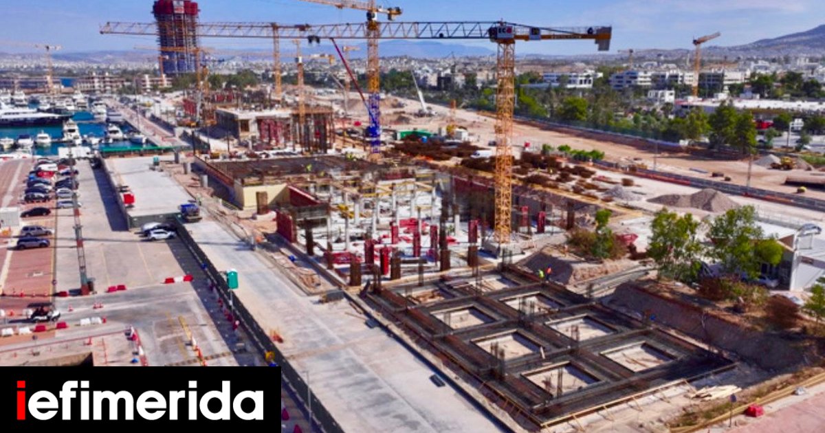 LAMDA Development: 40 ενεργά εργοτάξια, 2.500 εργαζόμενοι και 18 κύριοι εργολάβοι στο έργο του ...