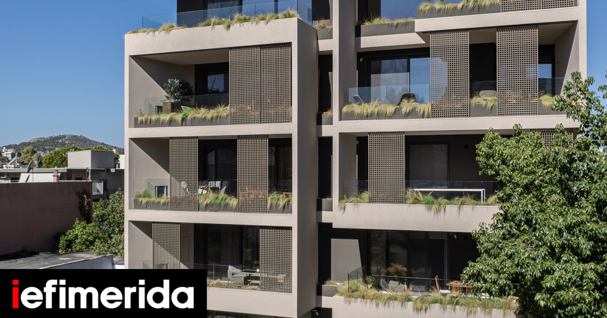 Η πολυκατοικία αλλιώς: Το Phlya Residencies στο Χαλάνδρι δίνει νέα πνοή ...
