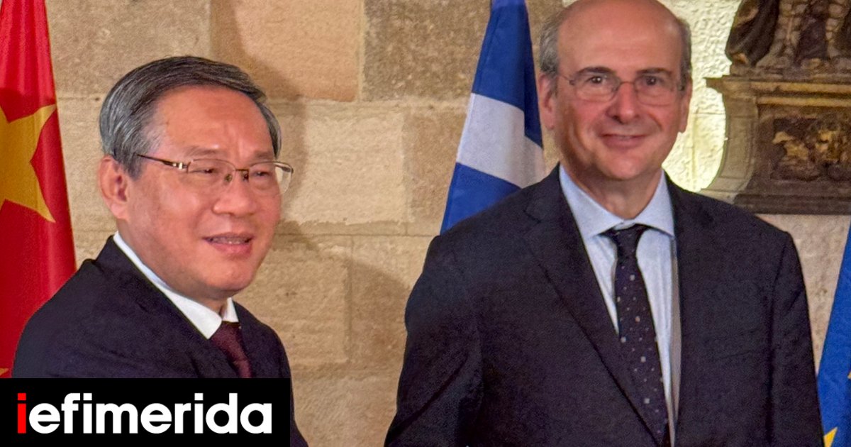 Στη Ρόδο για ιδιωτική επίσκεψη ο πρωθυπουργός της Κίνας -Τον υποδέχθηκε ...