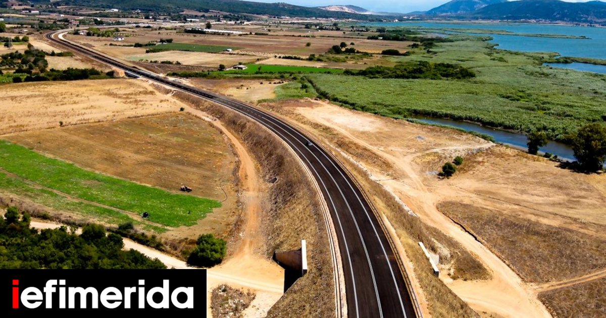 Ο Όμιλος AKTOR έδωσε σε κυκλοφορία τη σύνδεση της Λευκάδας με τον Δυτικό Άξονα, ταχύτερα από το ...