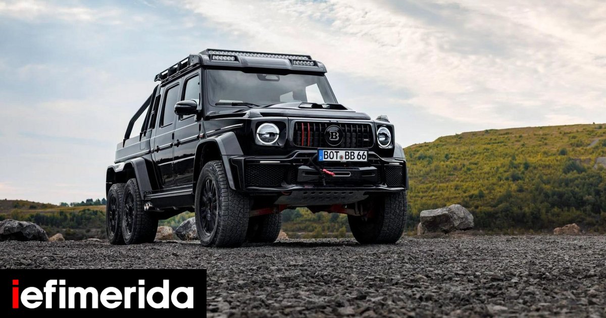 Μια πανίσχυρη Mercedes G-Class από τη Brabus - iefimerida.gr